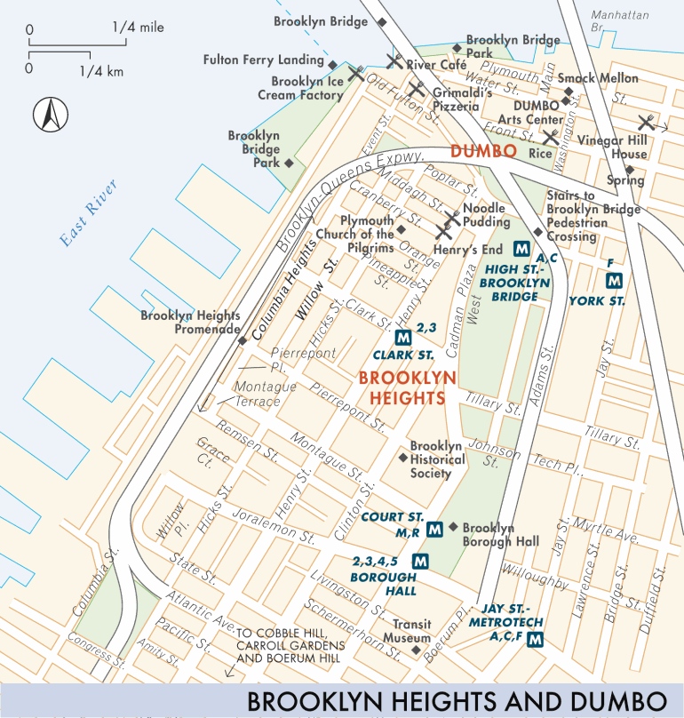 Map of Brooklyn | Brooklyn | Fodor's Travel Guides