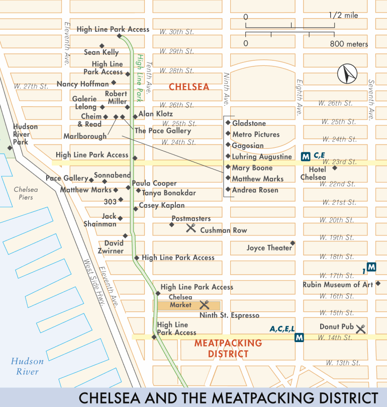 Map of Chelsea | Chelsea | Fodor's Travel Guides