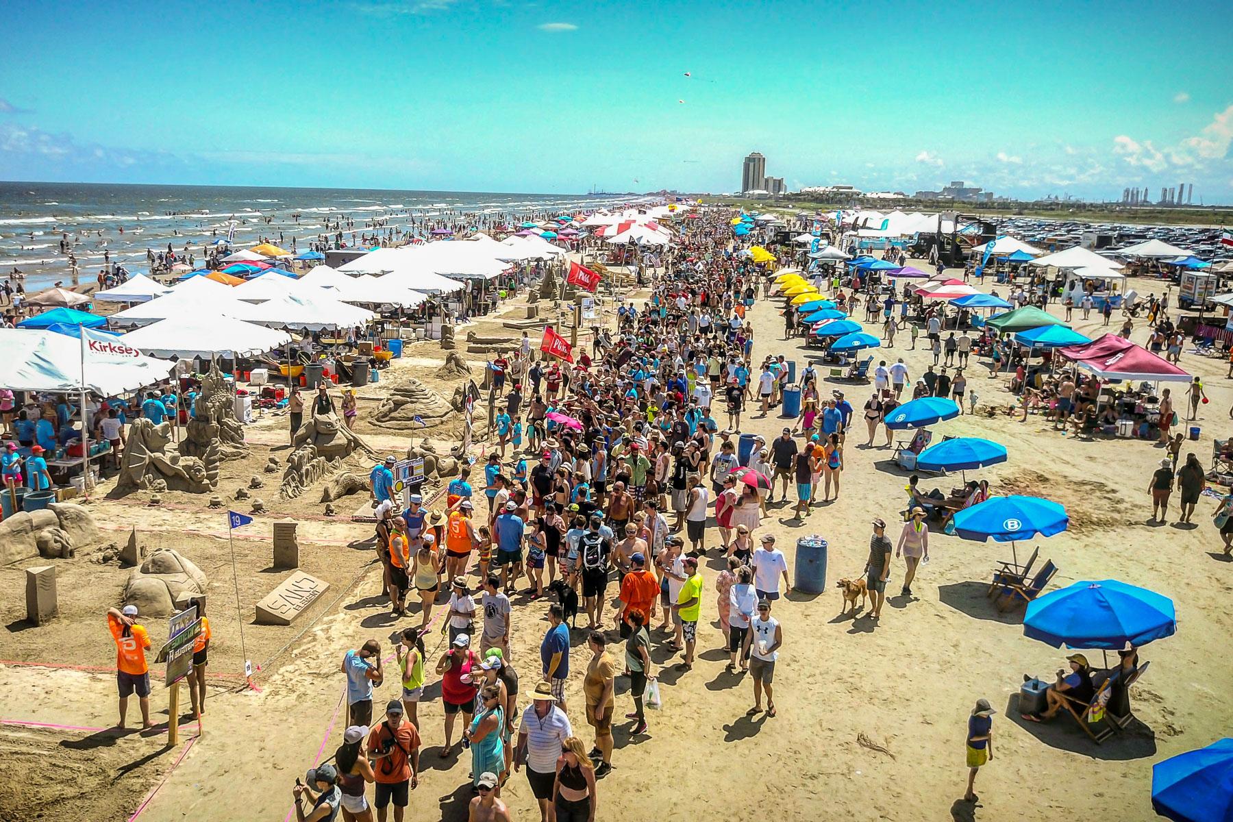 Where to see Incredible Sandcastle Art and Competitions in America