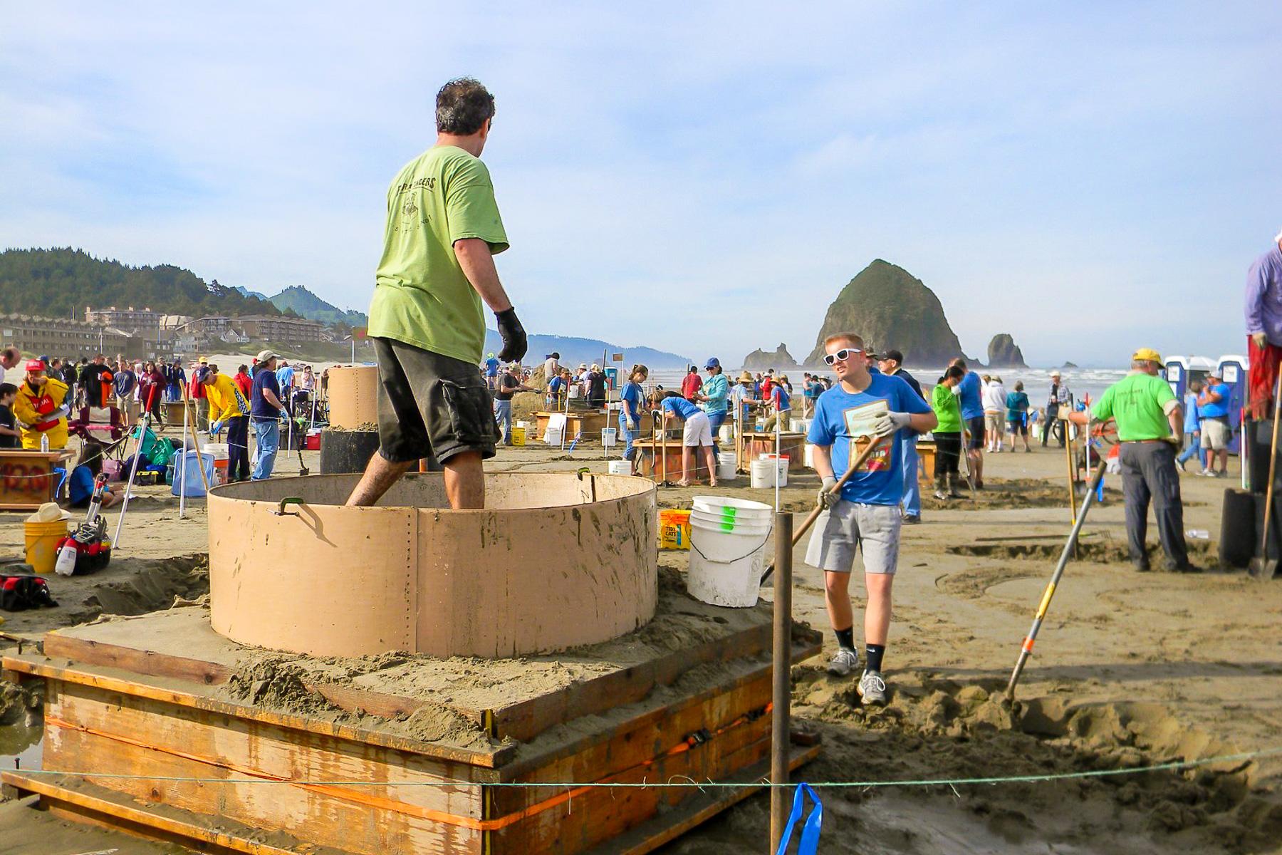 Where to see Incredible Sandcastle Art and Competitions in America