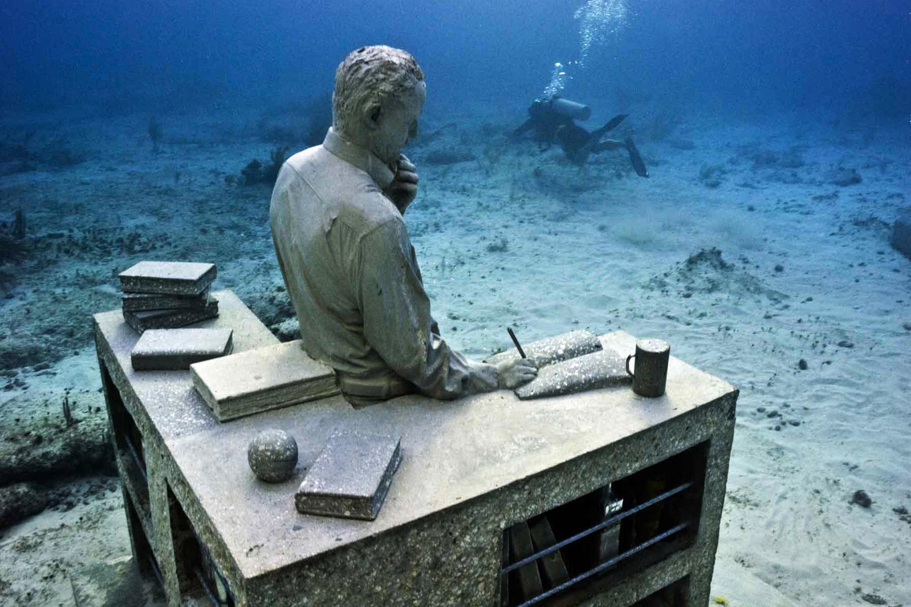 Underwater Art Exhibits and Museums You Can Scuba Dive to