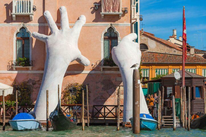 Sculptures Of Hands Around The World
