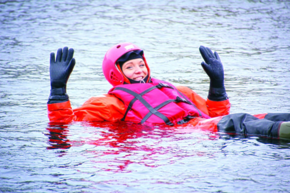 River Floating Is the Wildest Winter Sport You've Never Tried