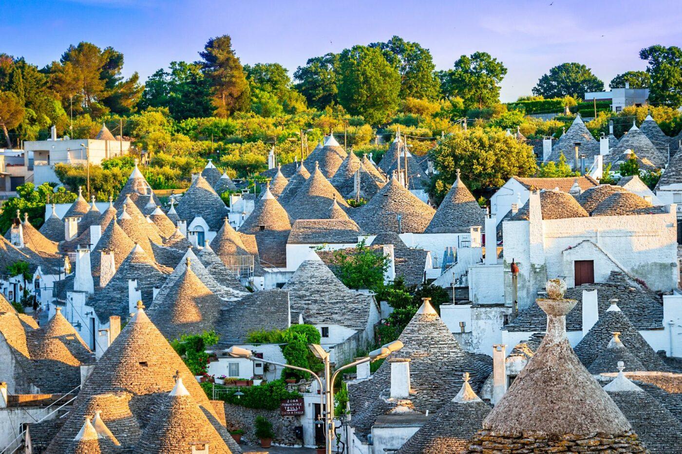 See the Trulli in Puglia, Italy