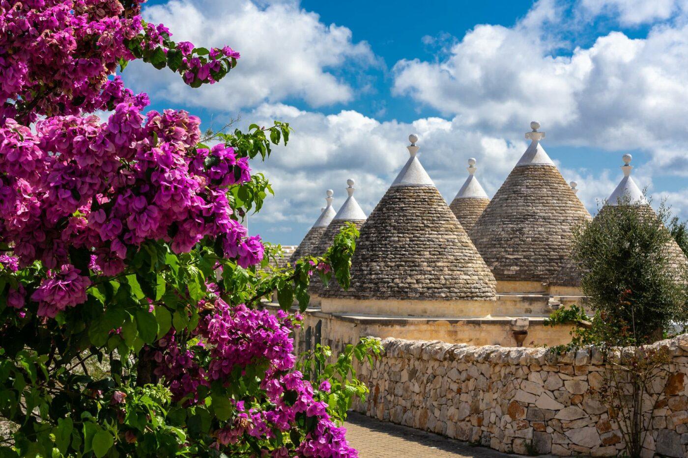 See the Trulli in Puglia, Italy