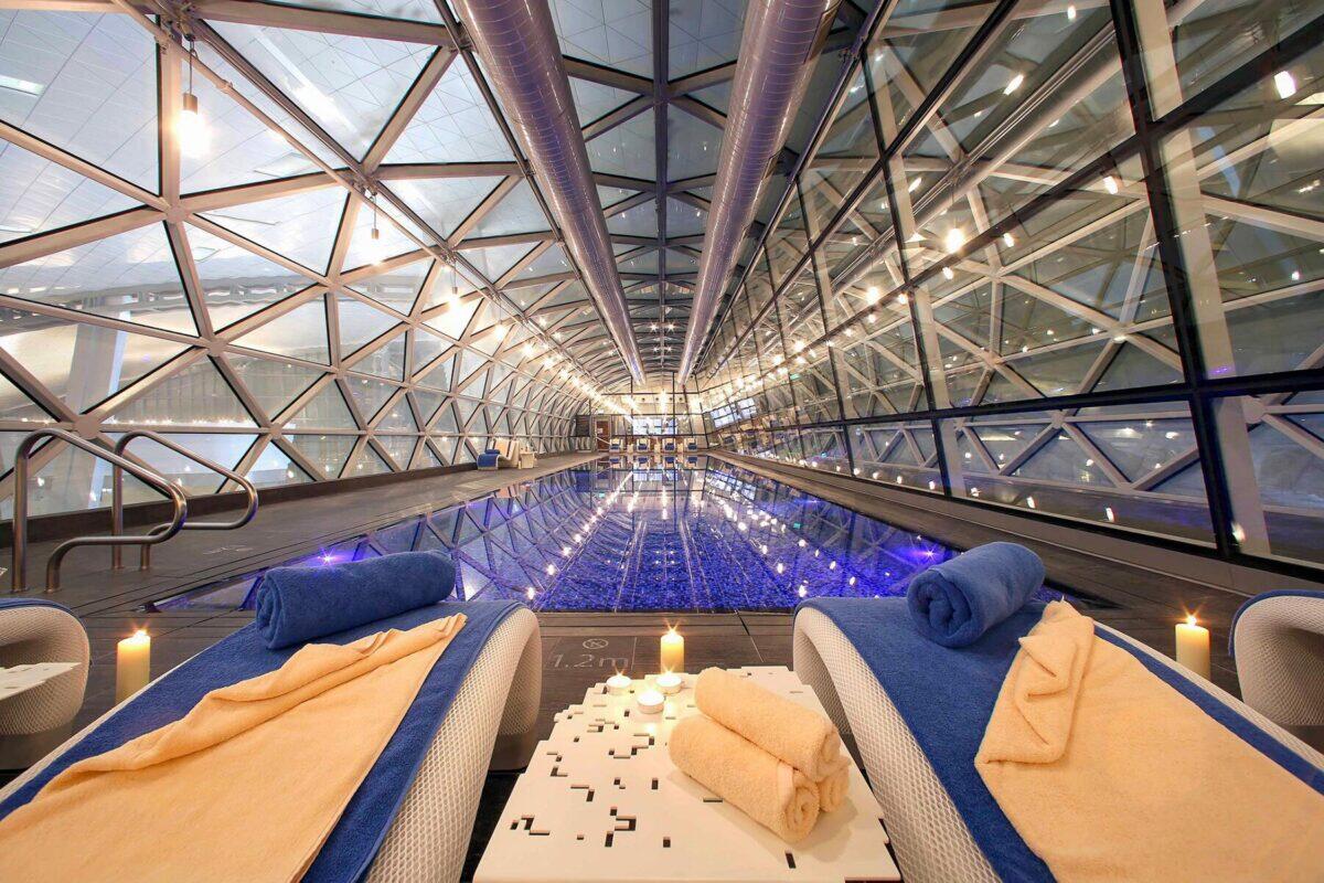 Work Out at These Airport Gyms, Fitness Facilities, and Yoga Studios