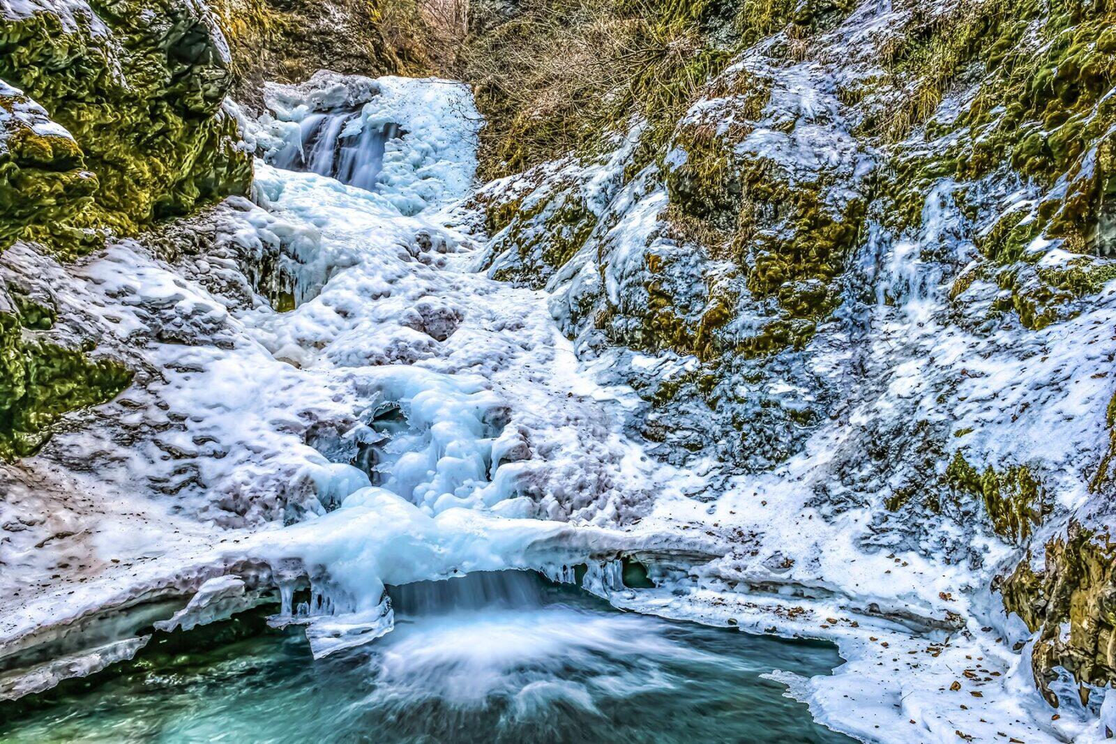 Frozen Waterfall