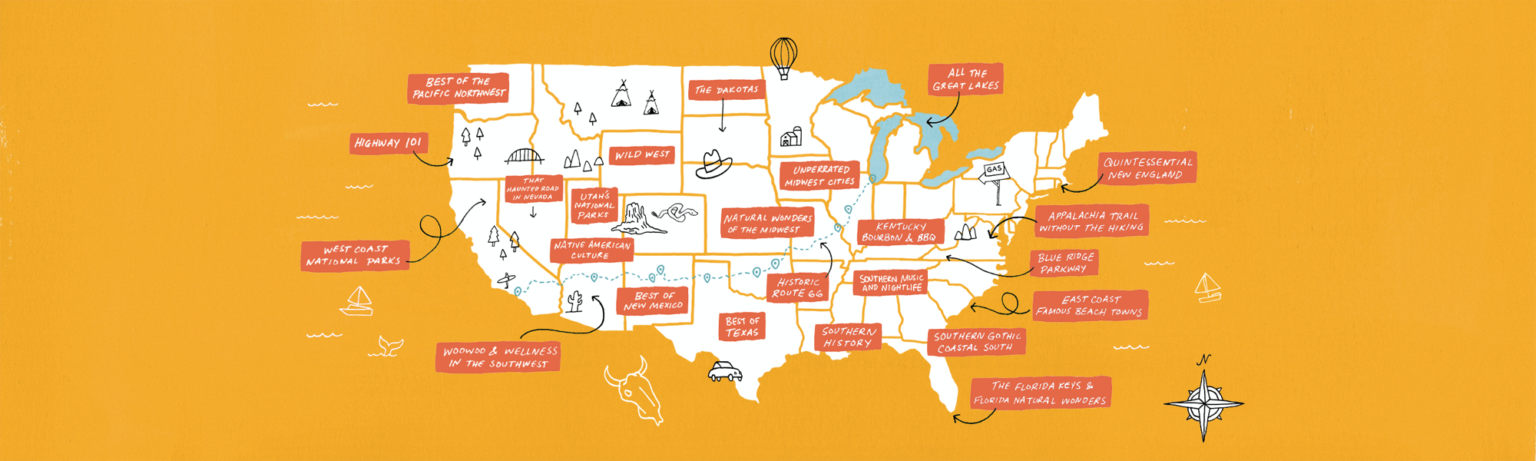 The Best Road Trips in America: From Weekend Getaways to Multi-Week ...