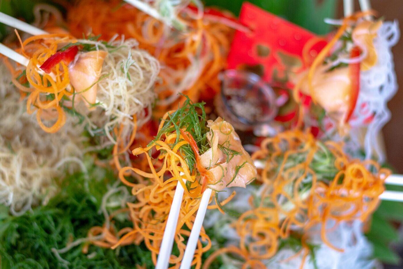 Yee Sang Is a Traditional Lunar New Year Dish in Malaysia