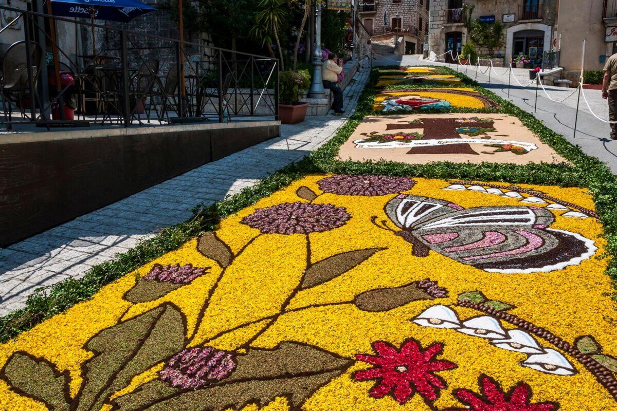 12 Italian Towns That Carpet Their Streets With Flowers