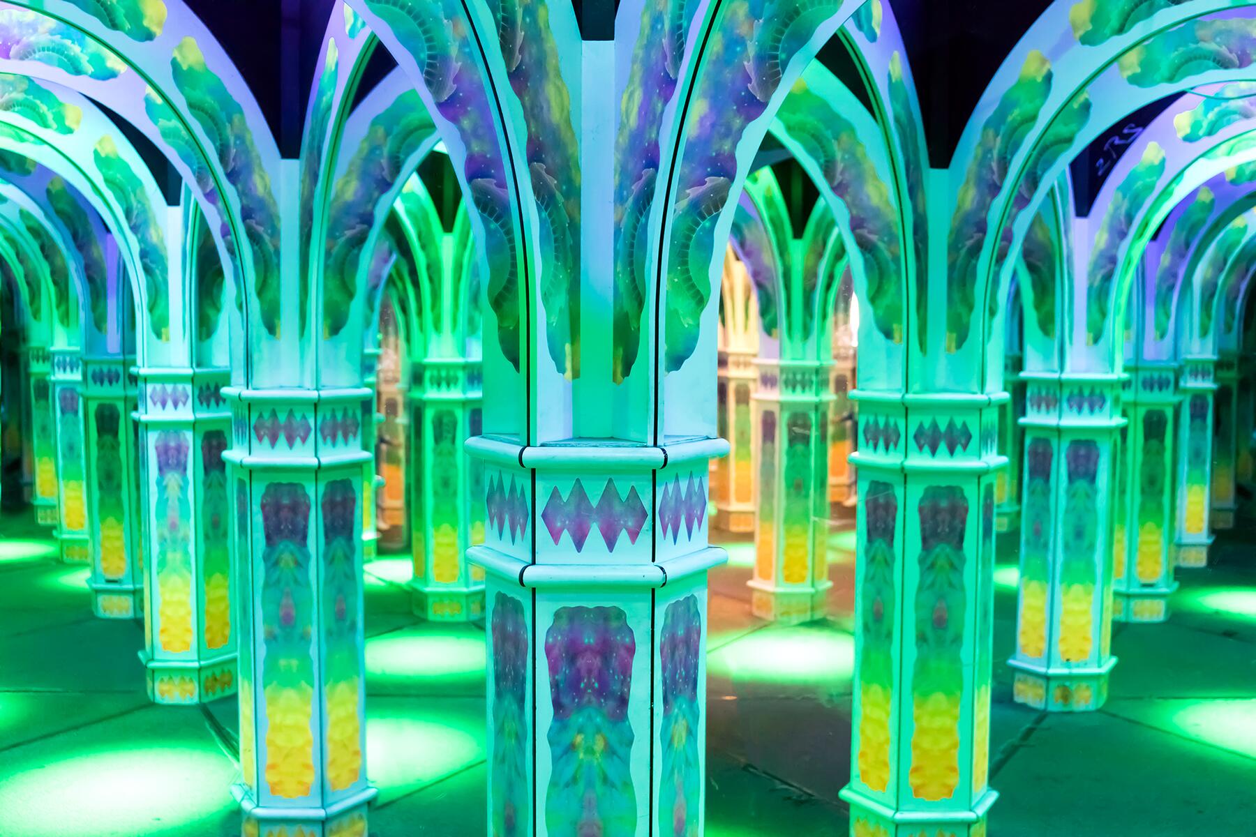 The Most Colorful Psychedelic Attractions Around the World