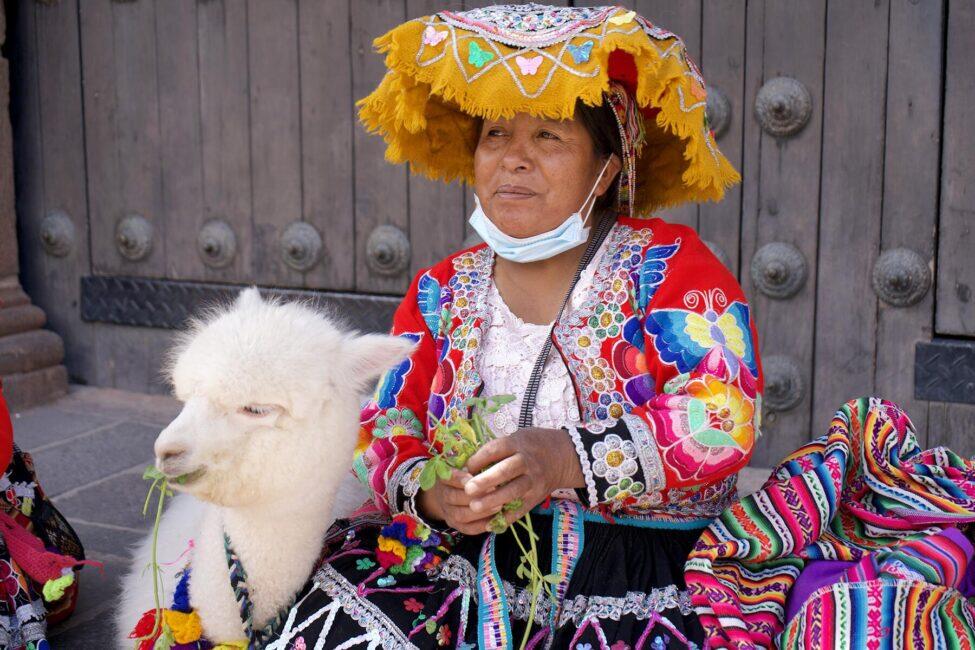 Alpaca Ladies of Cusco, Peru