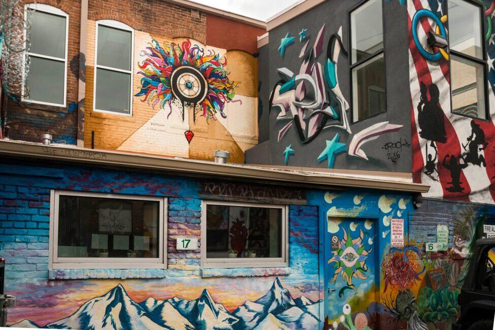 Best Mural Alleys to See Art in the US