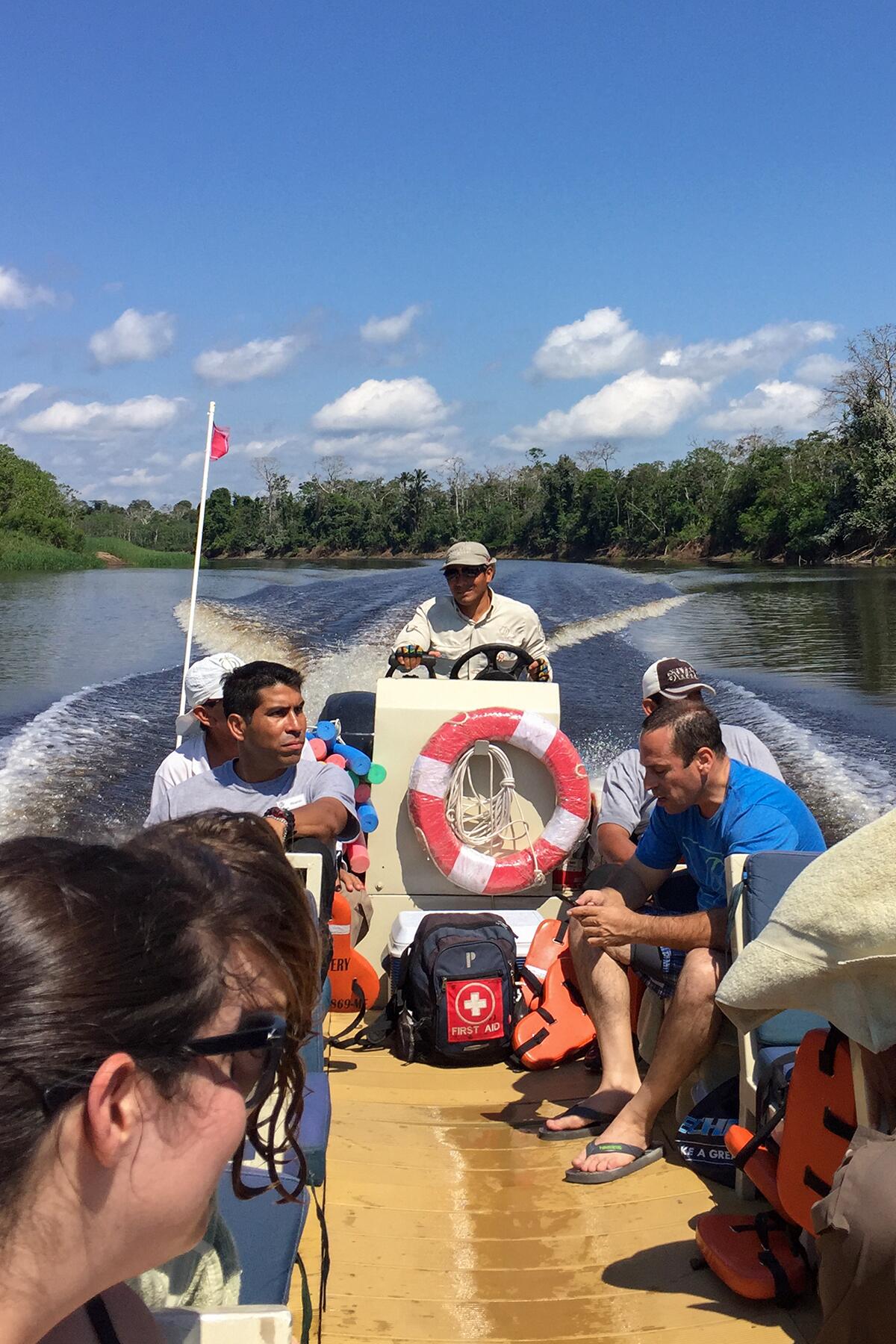 What It's Like to Swim in Peru's Amazon River