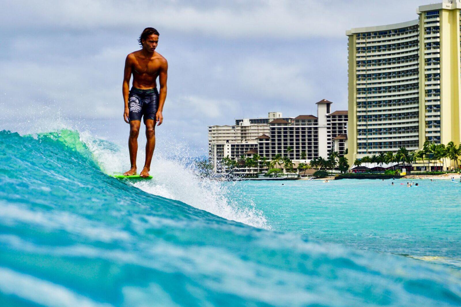 Hawaii’s Waikiki Beach Is the Ideal Place to Try Surfing for the First Time