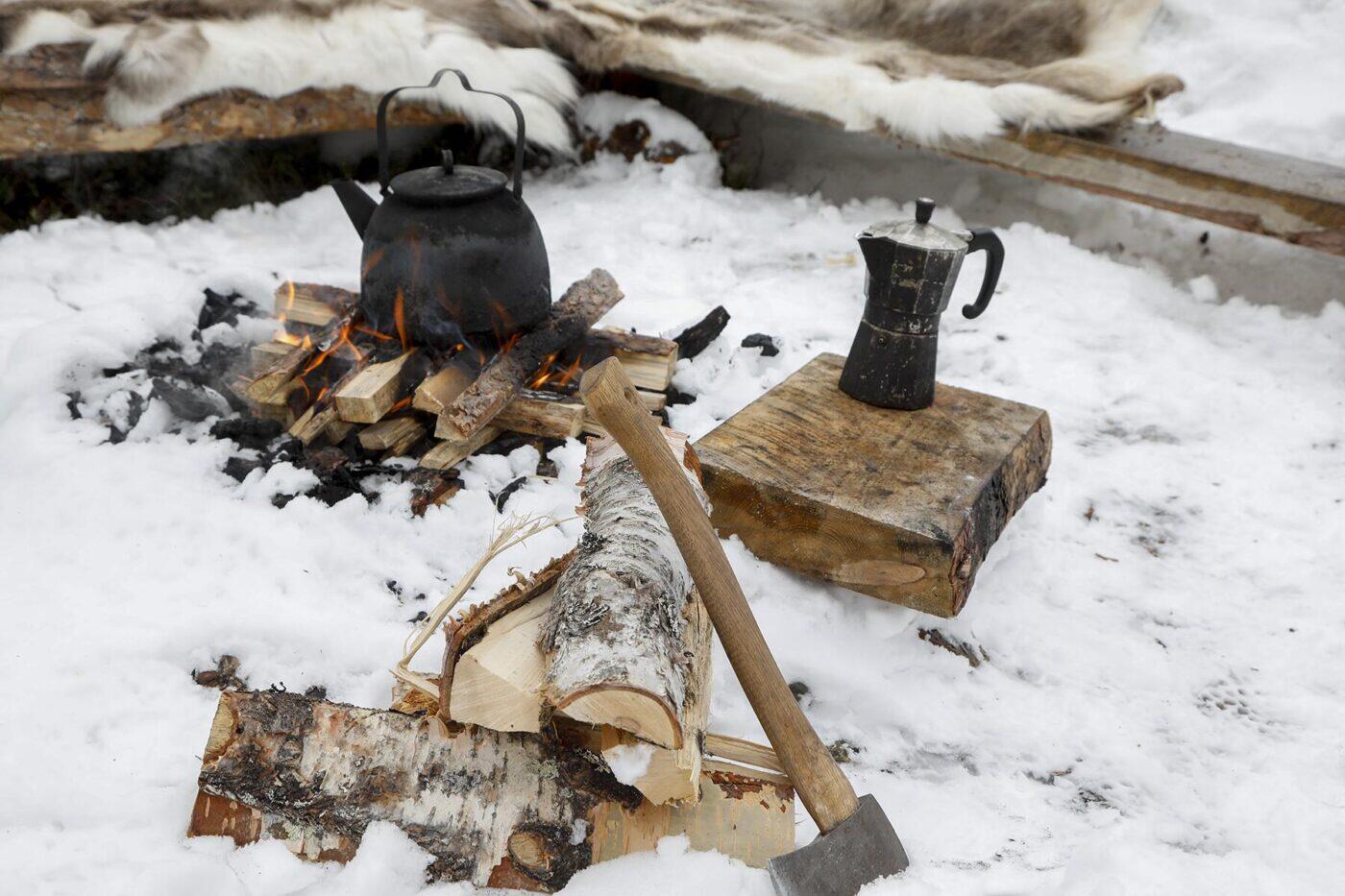In Finland, the Best Coffee Experience in the Forests of the Artic Circle