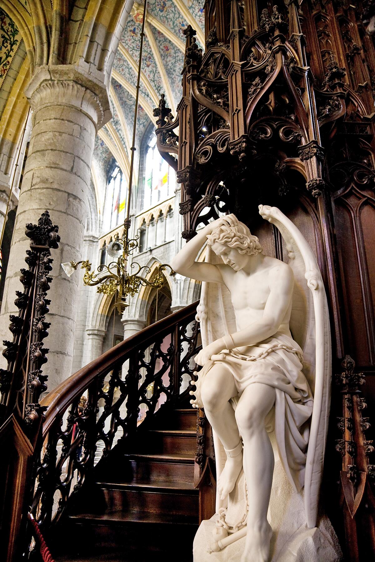 This Is The End Satan Statue