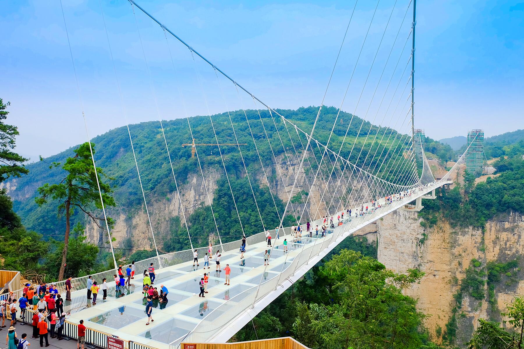 Terrifying Glass Bridges Around the World