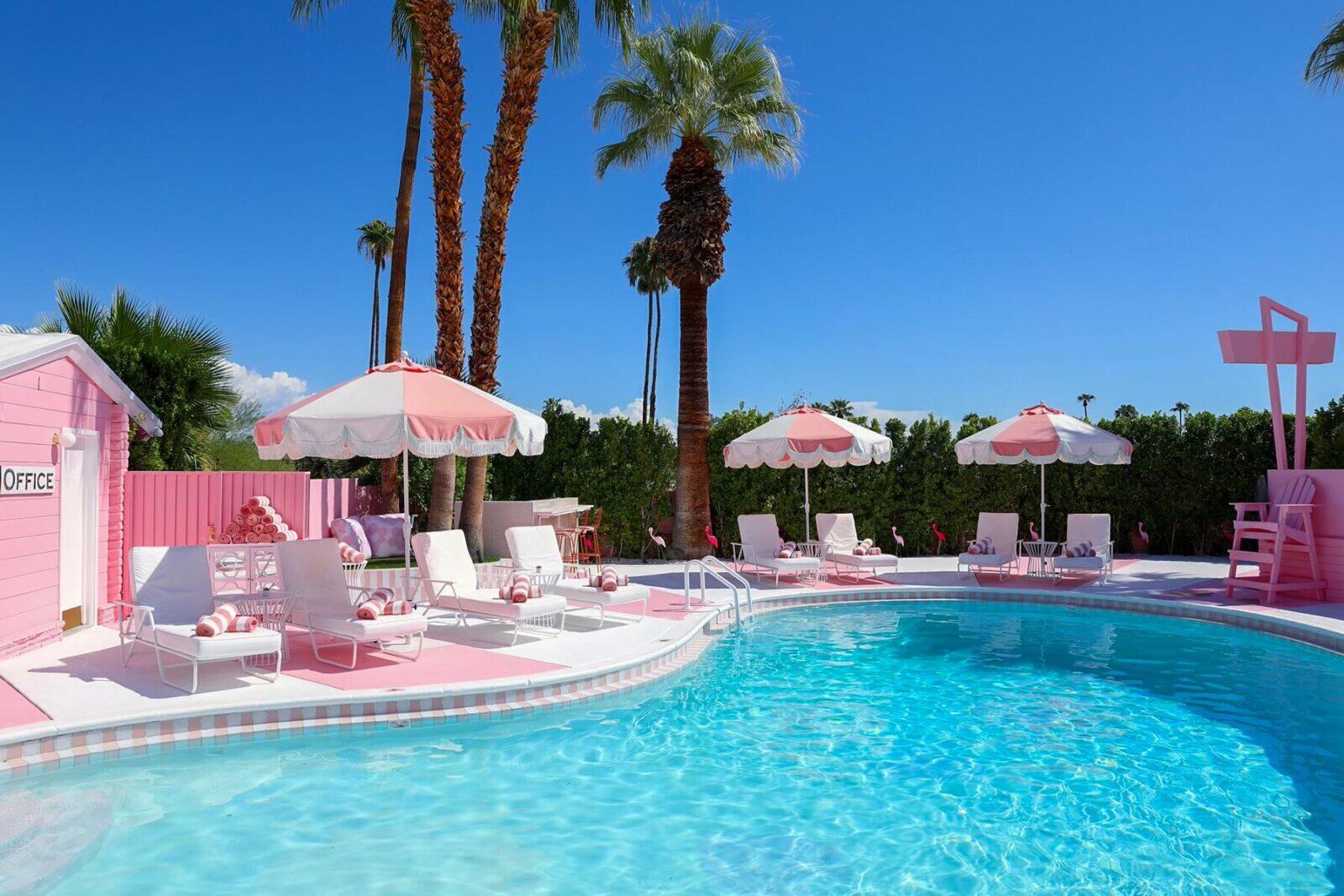 Inside Trixie Motel, Trixie Mattel's Palm Spring's Pink Paradise