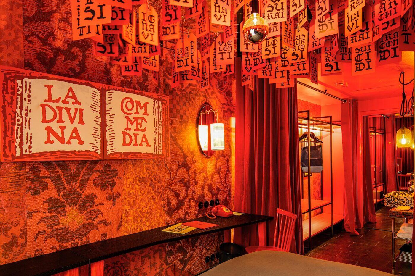 Visit This Unique Florence Hotel with Rooms Based on Dante's Inferno