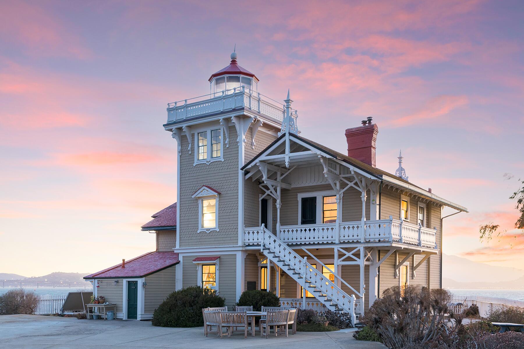Lighthouse Where You Can Spend the Night
