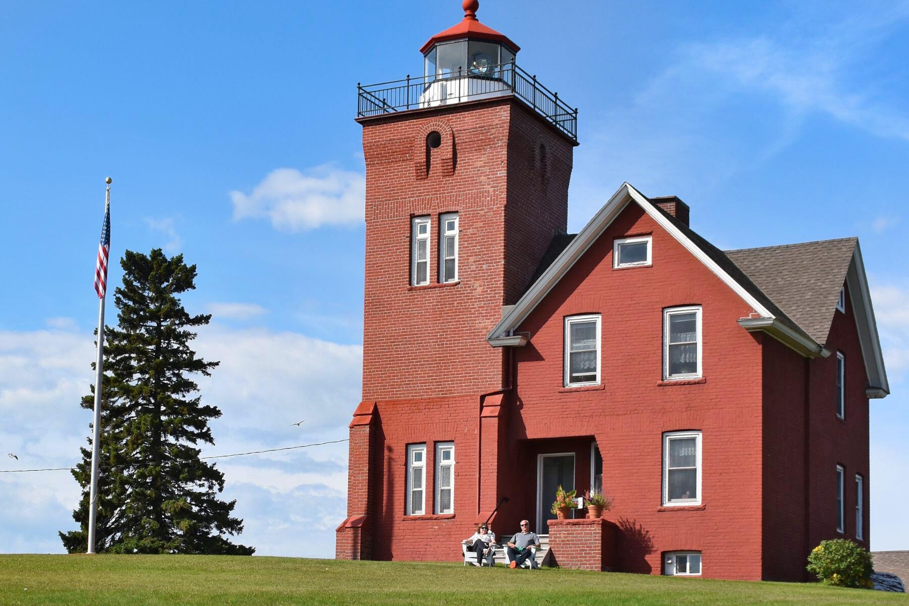 Lighthouse Where You Can Spend the Night