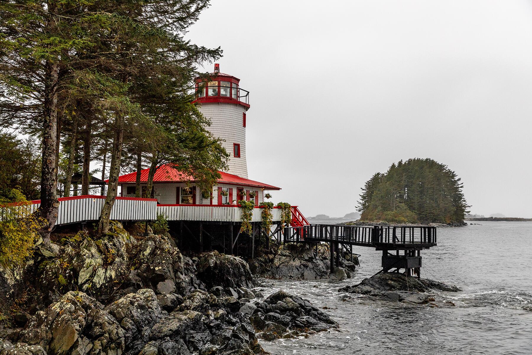 Lighthouse Where You Can Spend the Night