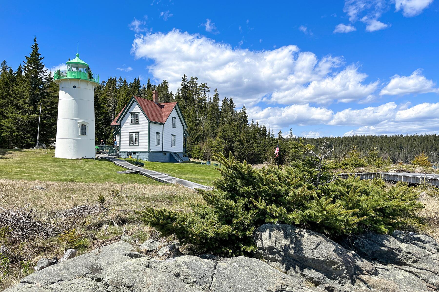 Lighthouse Where You Can Spend the Night