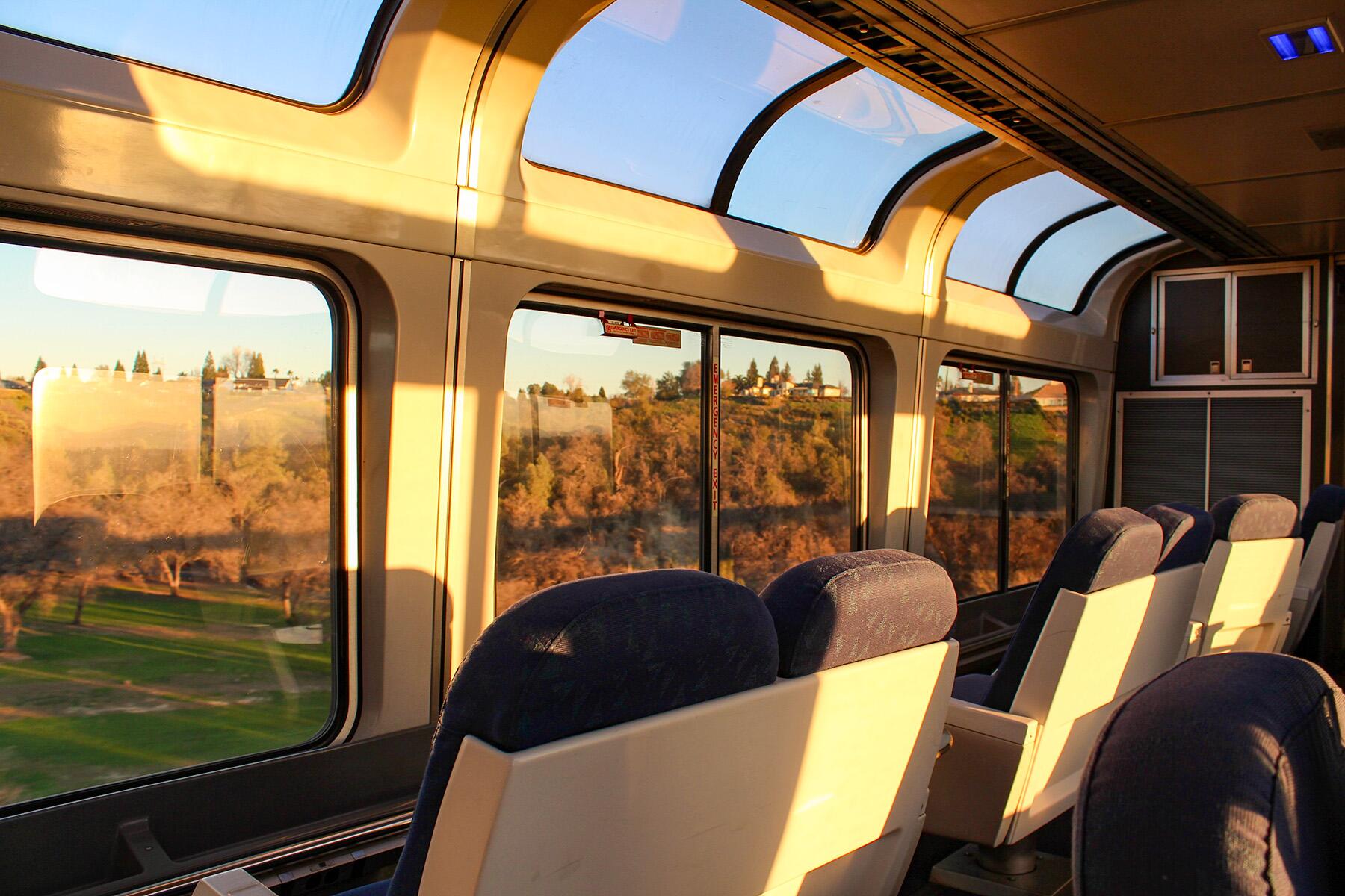 Amtrak Trains Interior