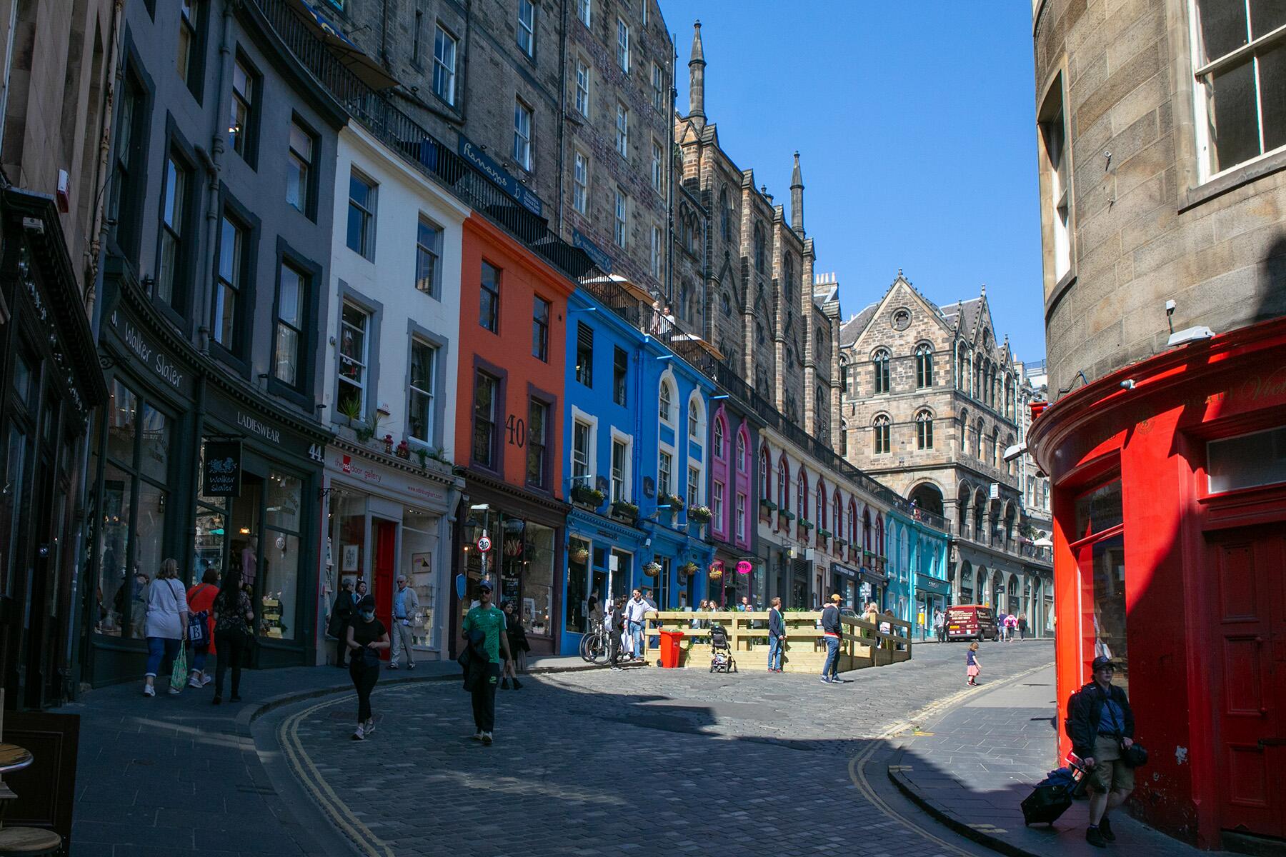 Best Streets to Visit in Edinburgh