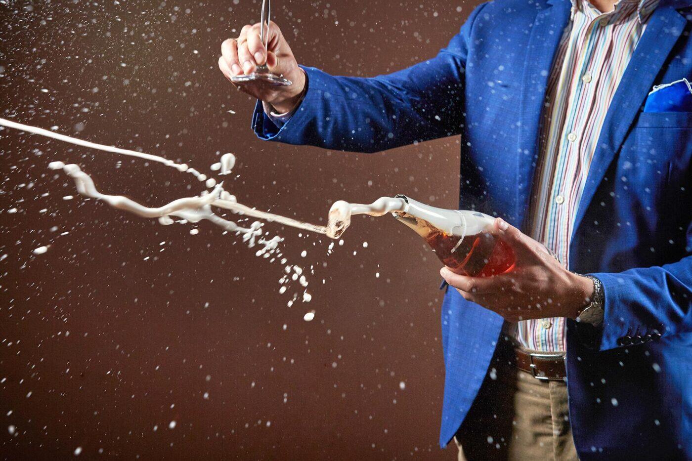 What's the Origin of the Champagne Sabering Ritual?