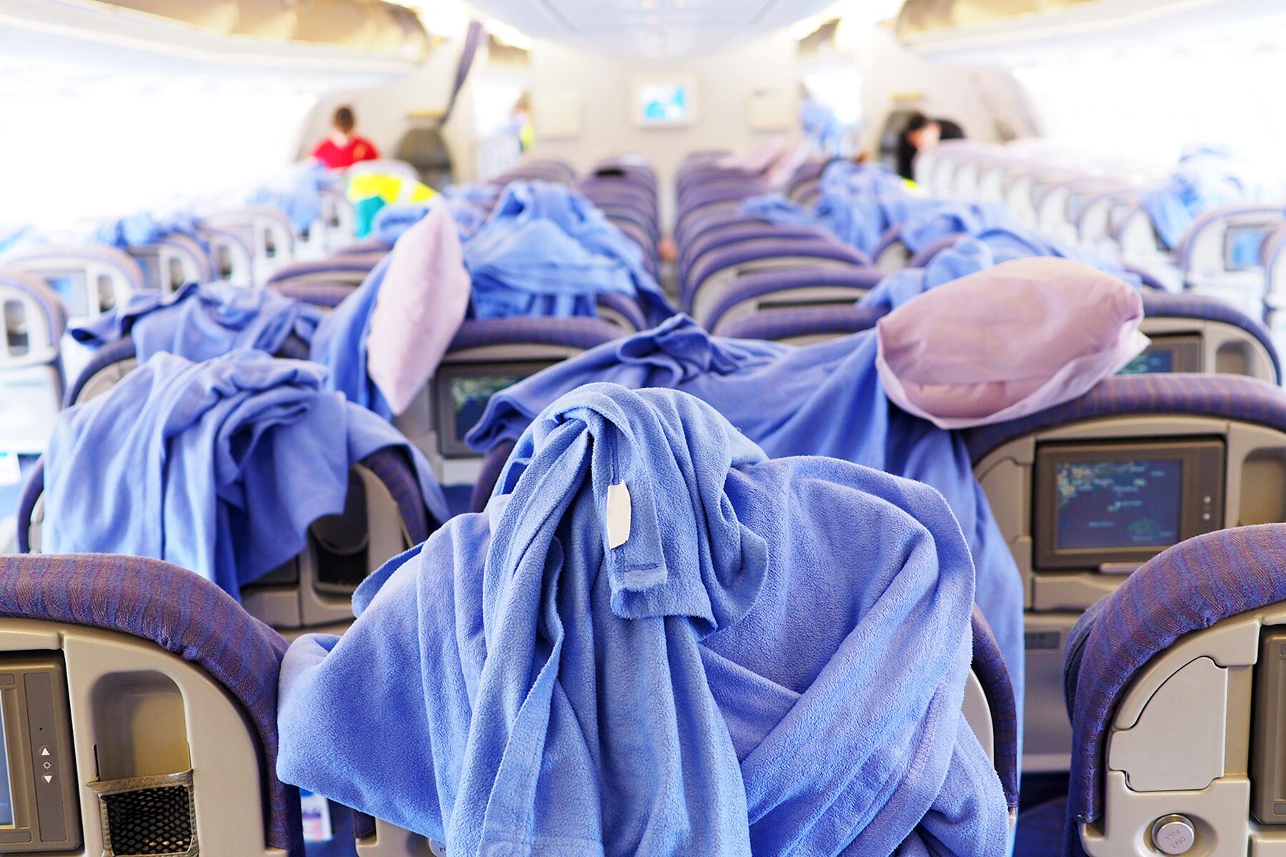How Clean Are Airline Blankets?